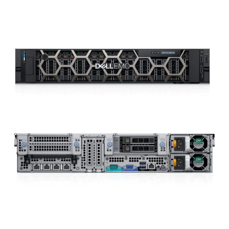 serveur Rackmount de support de 2U GPU Dell Poweredge Server EMC ...